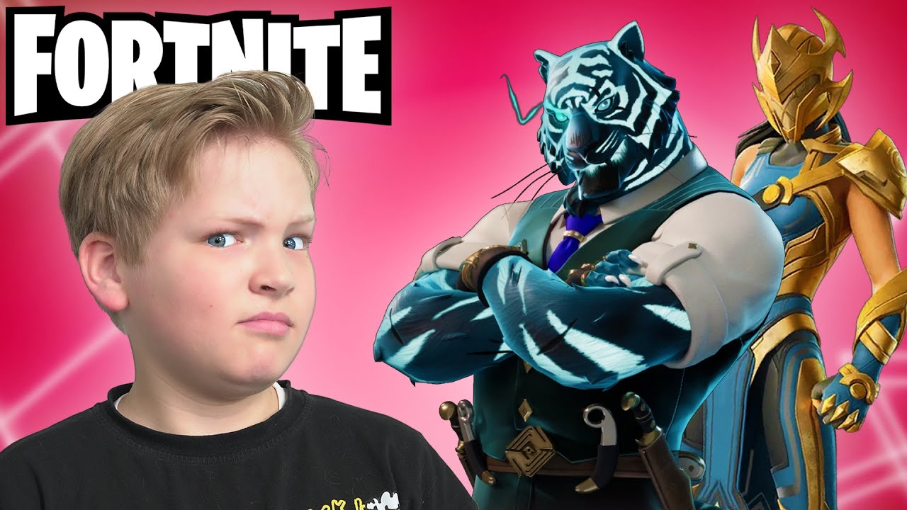 Akim & Dad play Fortnite Battle Royale with Oscar and Odyssey skins ...