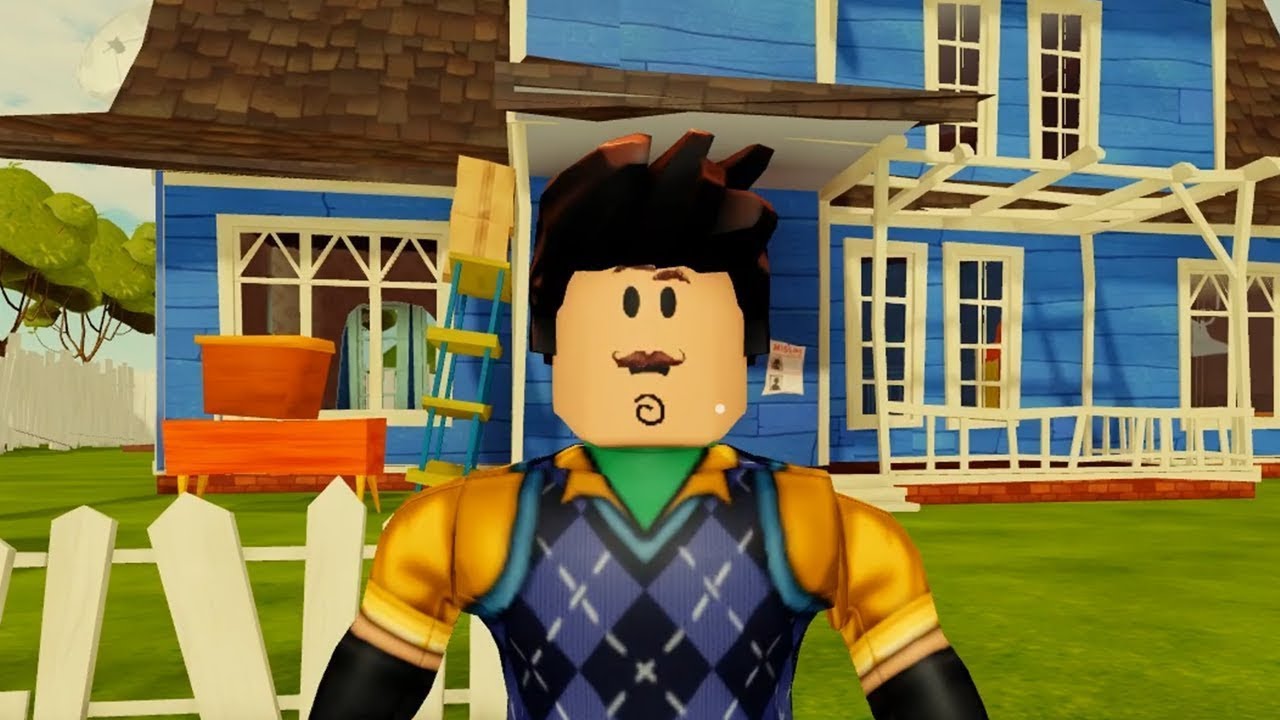 Helping Subscriber (And You Guys) Speedrunning In Hello Neighbor Roblox ...