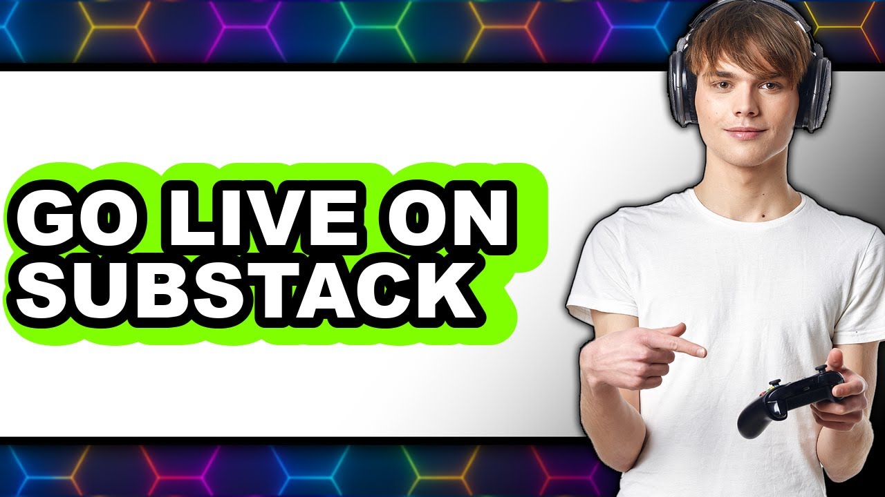 How to Go Live on Substack in 2025 - Easy Guide - YouTube