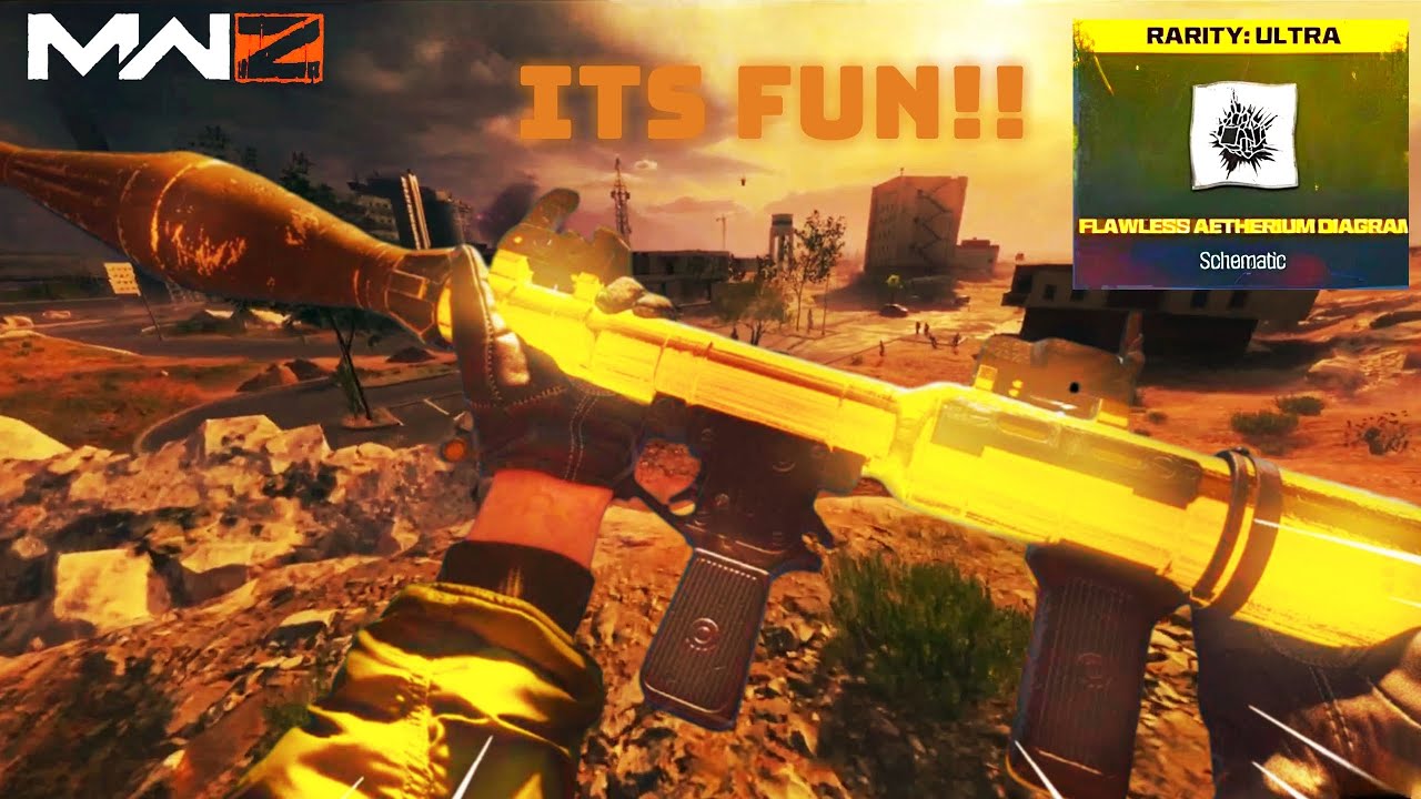 Using RPG is fun in MW3 Zombies Season 4 - YouTube