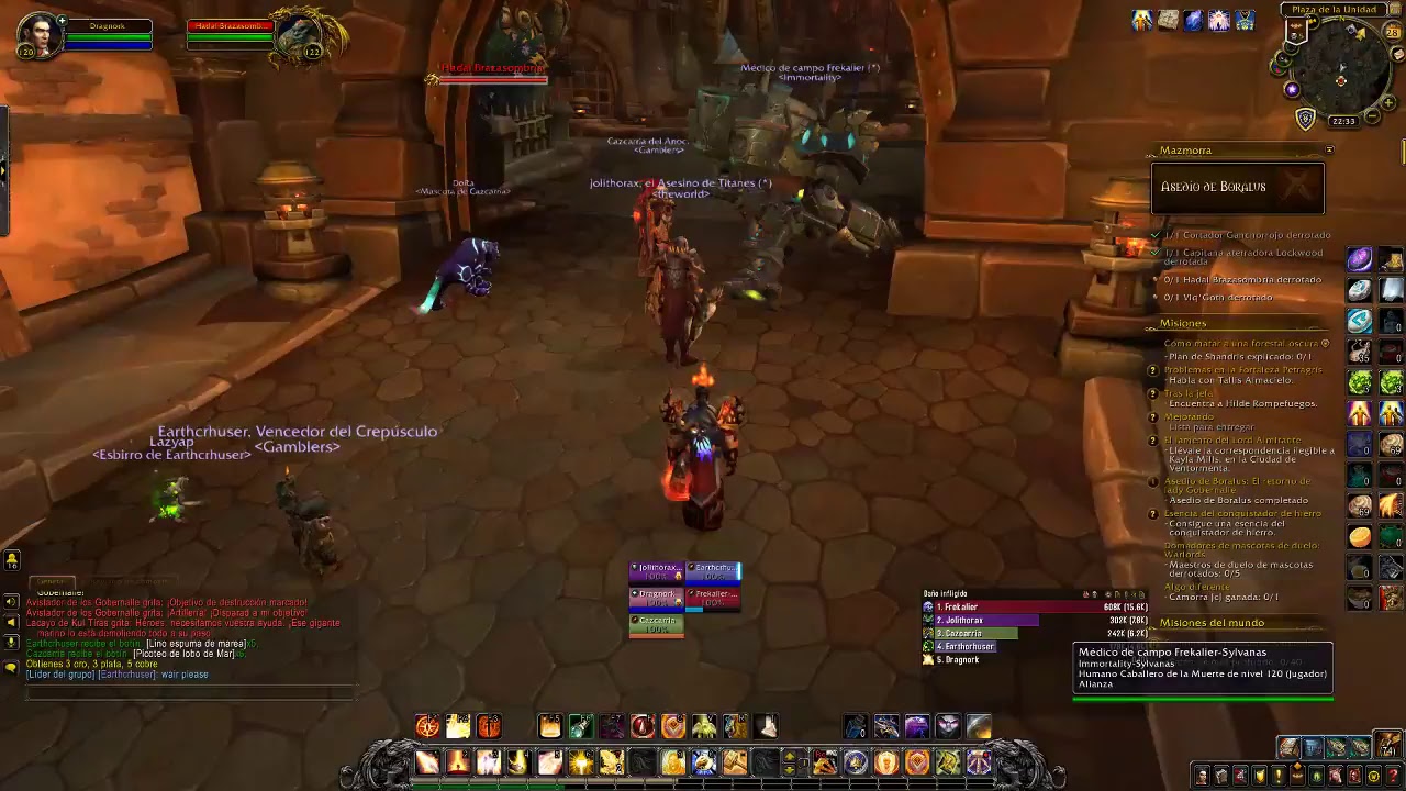 Asedio de Boralus MITICO | World of Warcraft | Dun Modr| Paladin HEALER ...