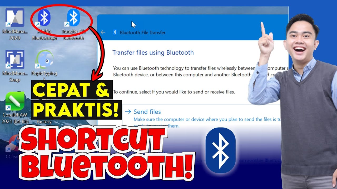 Cara Membuat Shortcut Icon Bluetooth di Desktop Windows 11 | BIKIN ...