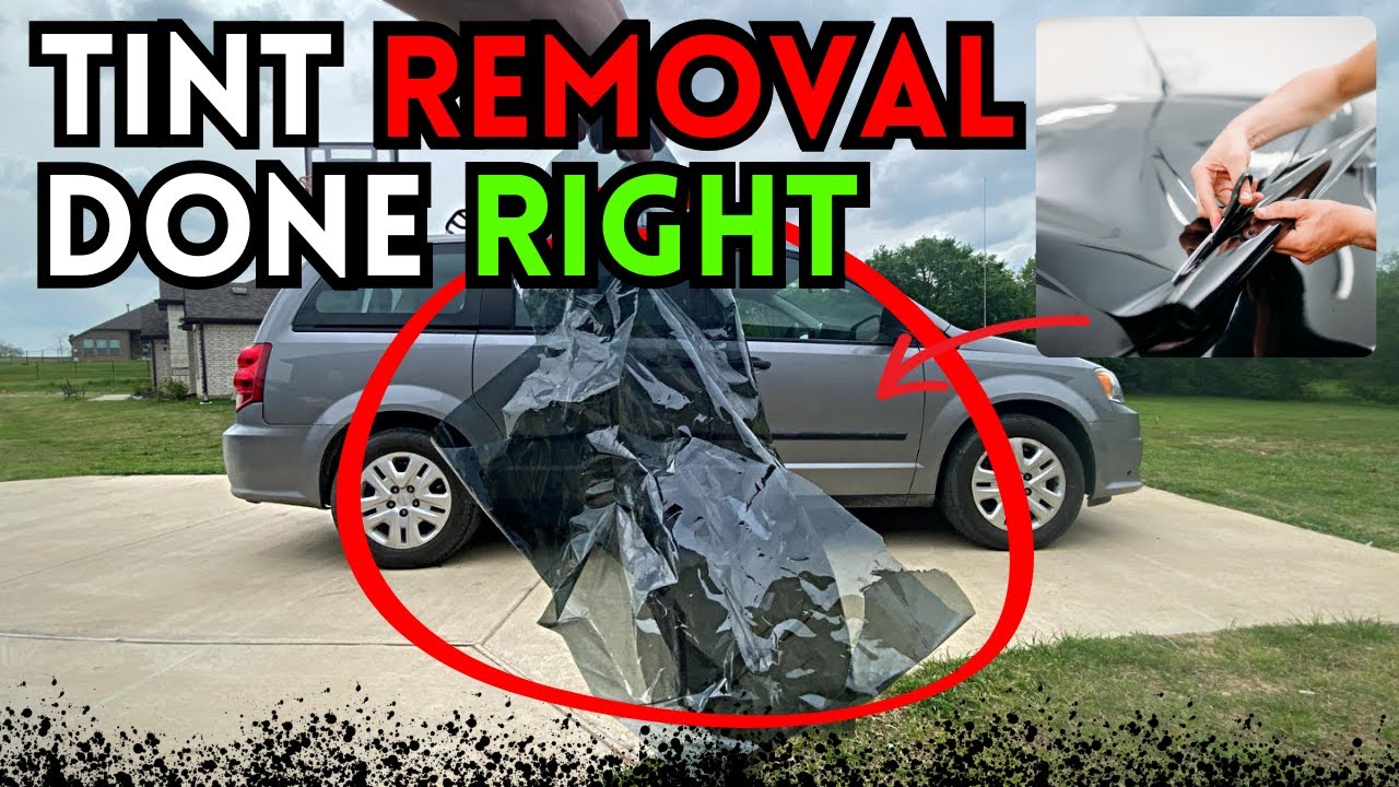 3 Easy Ways to Remove Window Tint Fast - YouTube