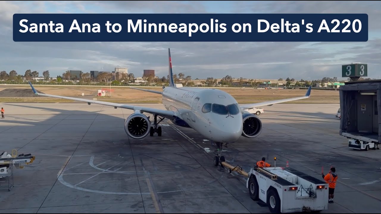 TRIP REPORT | Delta Air Lines (Economy) | Santa Ana (SNA) to ...