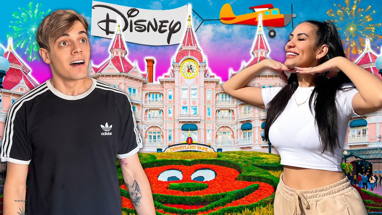 MI PRIMERA VEZ EN DISNEY -Yaz Asbun - YouTube