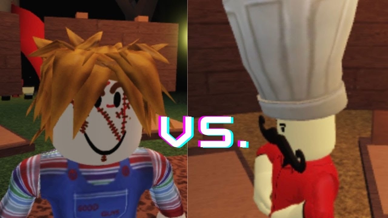 Roblox Survive the Killer - Papa Roni vs Chucky - YouTube