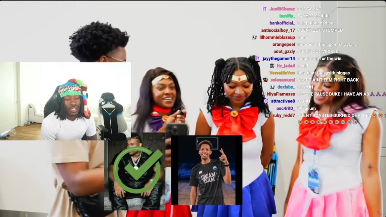 DUKE DENNIS Reacts To Who Would You Date (AMP vs RDC) At DreamCon - YouTube