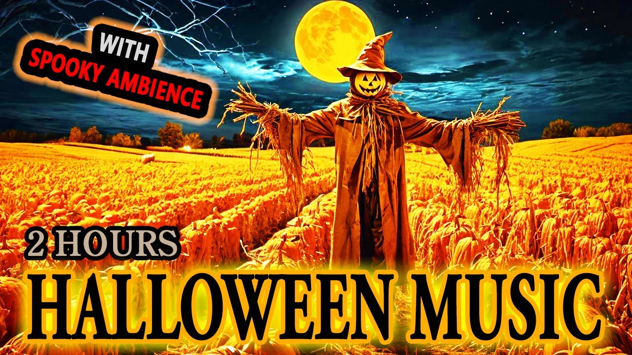 Halloween Spooky Sounds with Horror Music [2 Hours] 🎃 Scary Sounds for ...