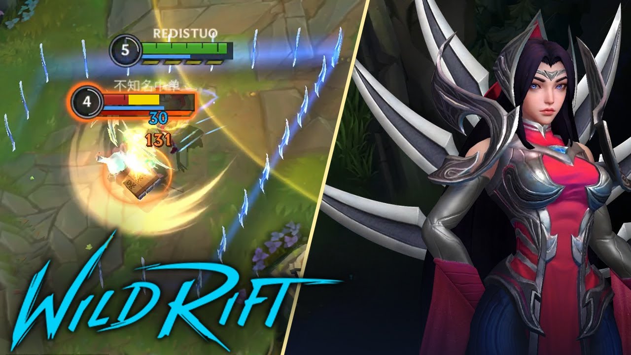 WILD RIFT IRELIA GAMEPLAY | NEW CHAMPION (Build & Runes) - YouTube