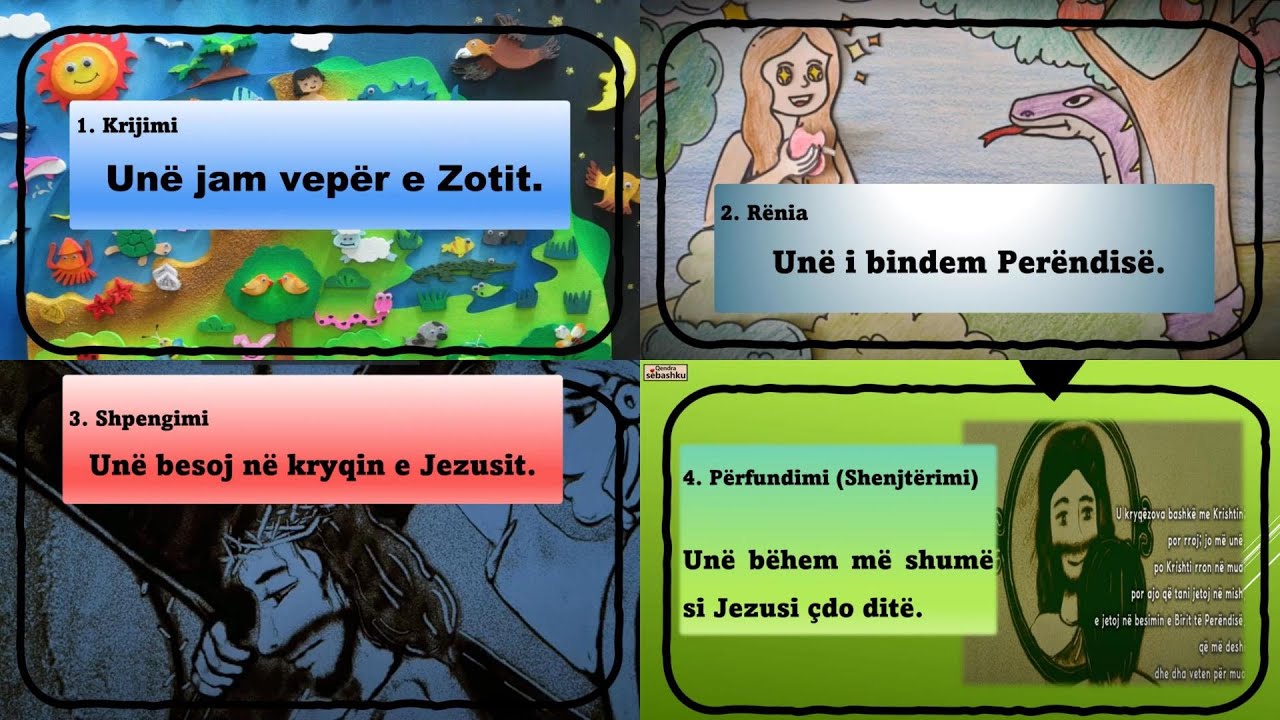 Krijimi - Rënia - Shpengimi - Përfundimi - YouTube