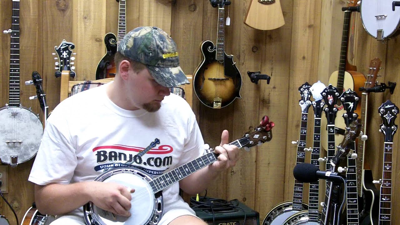 Banjo.com video: demo of a new Gold Tone Bluegrass Mini 5 String Banjo ...
