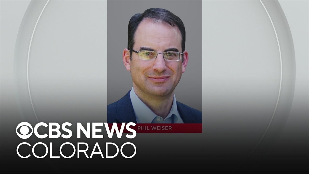 Phil Weiser announces run for Colorado governor in 2026 - YouTube