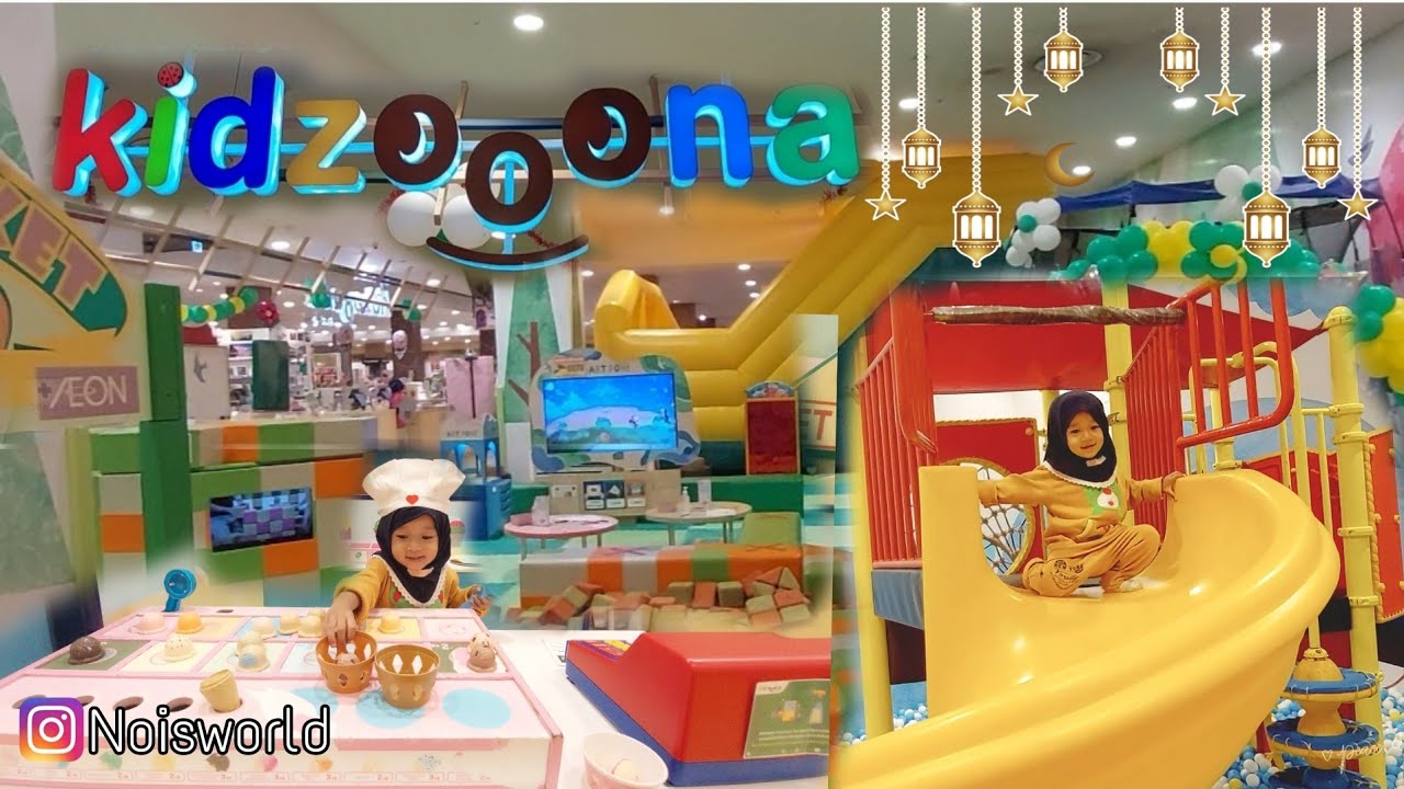 BERMAIN DI KIDZOONA PLAYGROUND AEON MALL BSD || SERU BANGET !!! - YouTube
