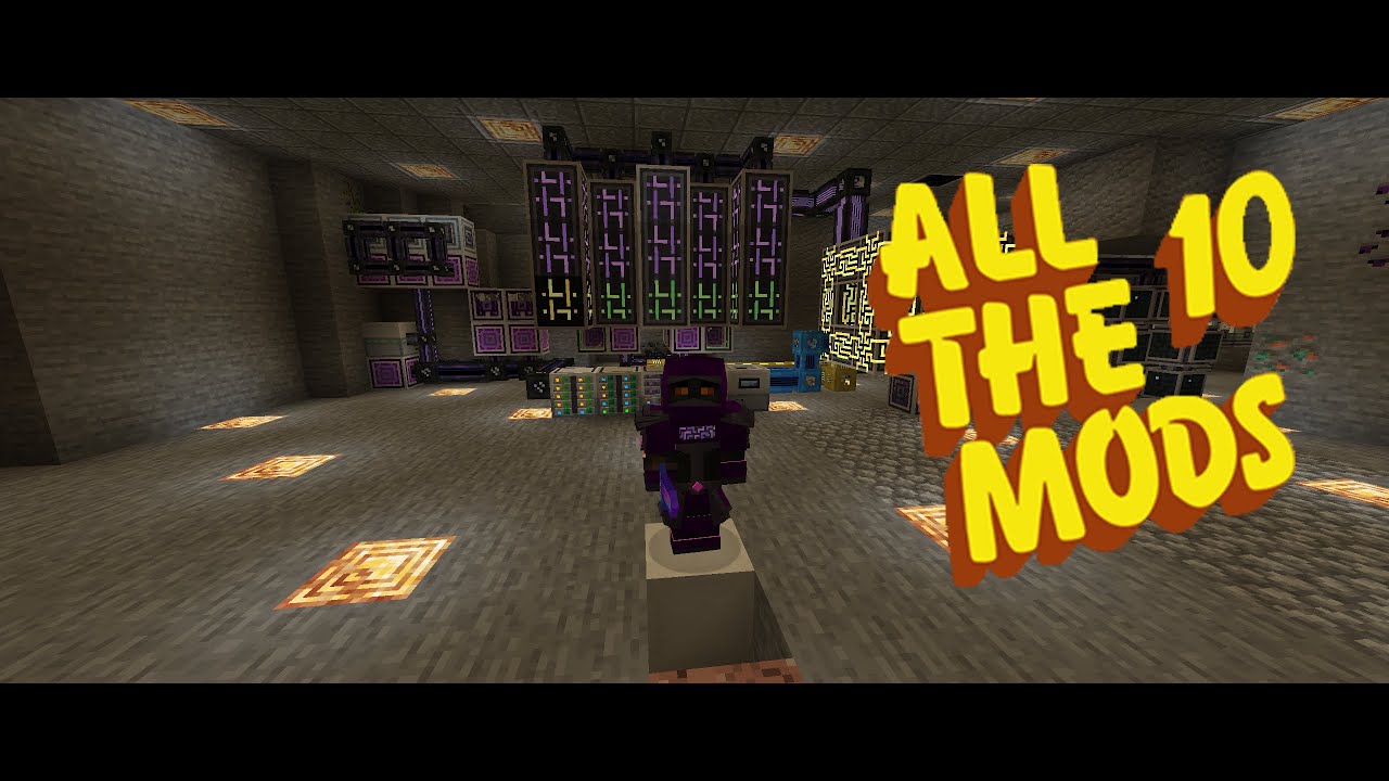 ATM 10 - EP15 - QUANTUM ARMOR, AE2 Upgrade - YouTube