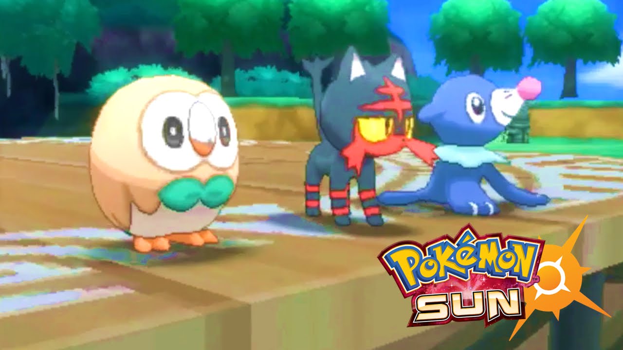 Pokémon Sun & Pokémon Moon Revealed - Pokémon Sun Gameplay - Pokémon ...