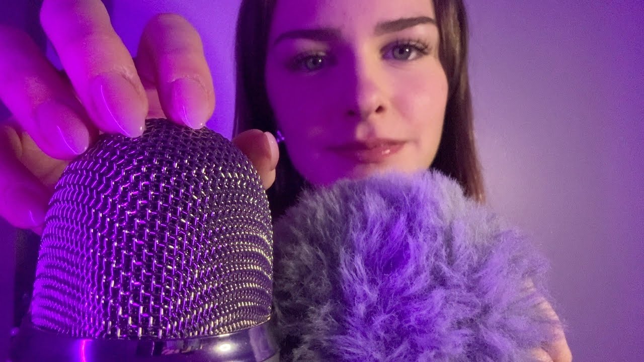 Whispers + Mic Scratching (Fluffy + No Mic Cover) ASMR | Custom for ...