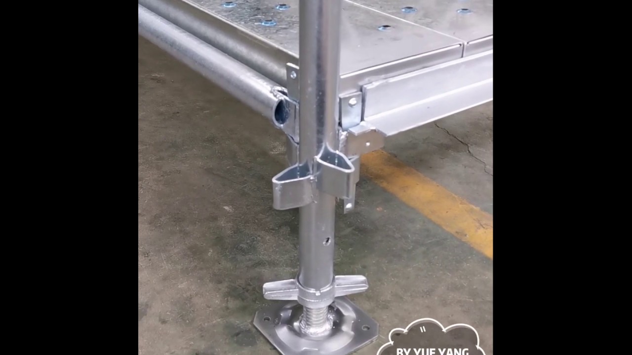 KWIKSTAGE SCAFFOLDING SYSTEM - YouTube