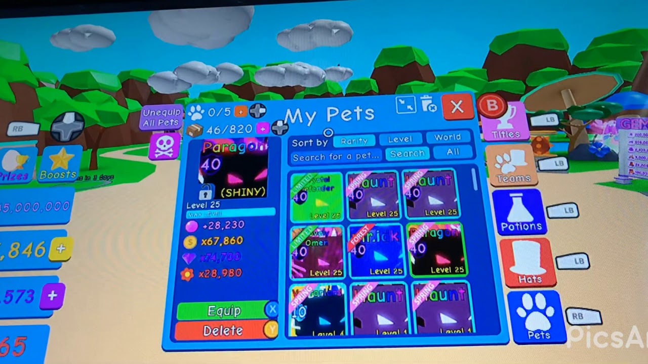 Shiny paragon vs normal paragon - YouTube