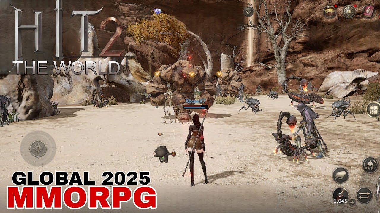 HIT 2 THE WORLD GAMEPLAY NEW MMORPG FOR ANDROID/iOS - YouTube