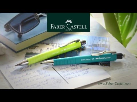 Faber-Castell:  Poly Ball XB and Poly Matic en