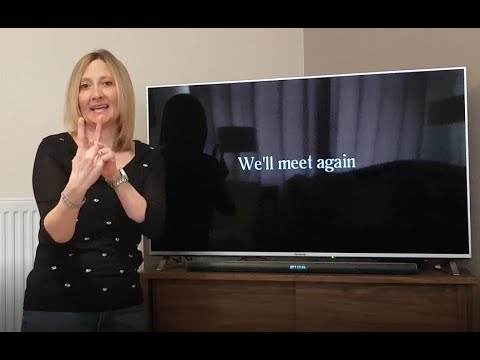 Sing and Sign Choir - We'll Meet Again - SIGNALONG - YouTube