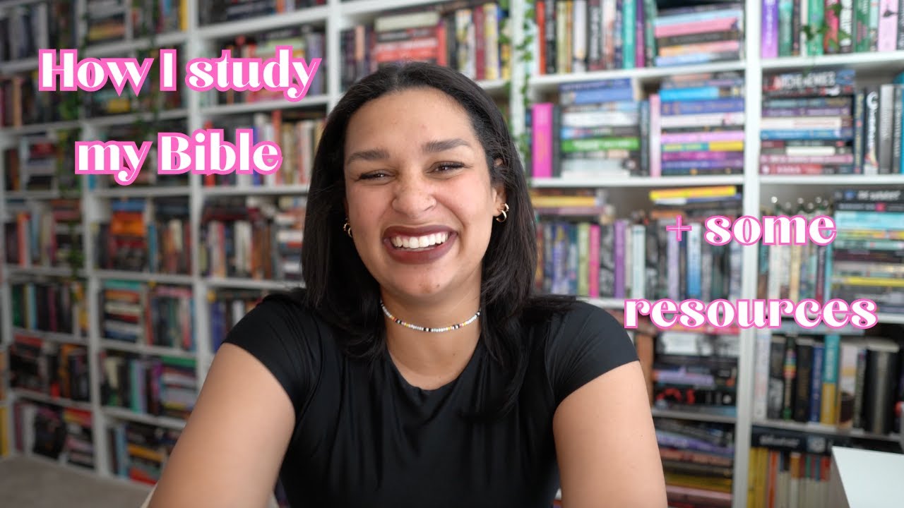 How I Study My Bible + some tips - YouTube