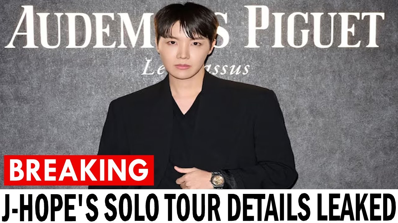 BTS rapper J Hope's solo tour details leaked - YouTube