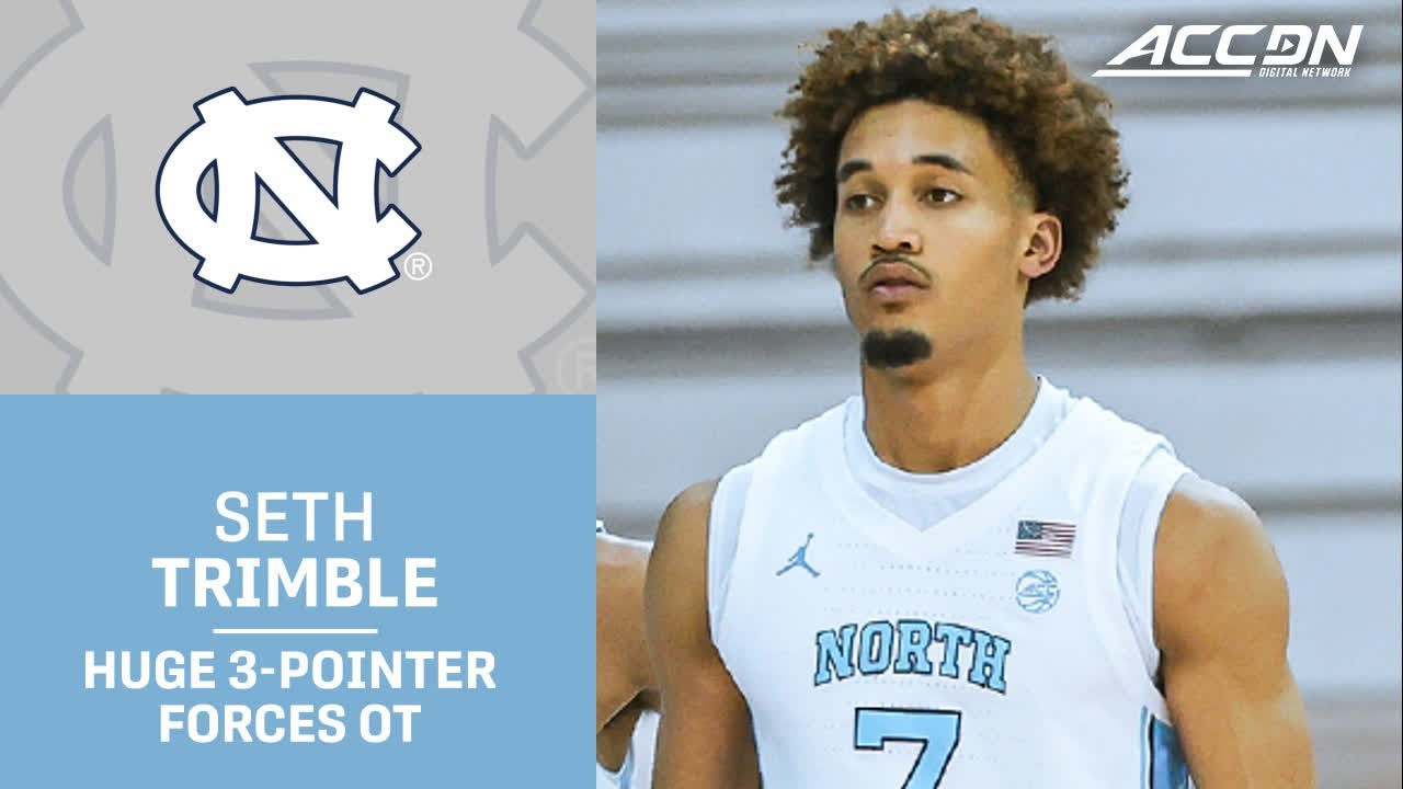 UNC's Seth Trimble's Big 3 Forces OT - YouTube