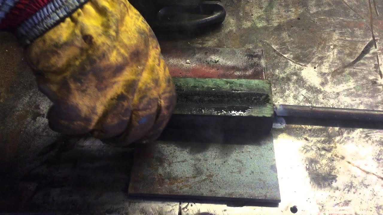 Hands free ARC welding - YouTube
