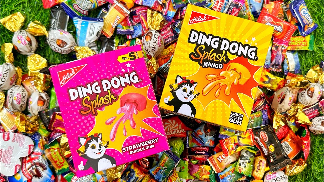 Satisfying Video | Yummy Rainbow DING DONG Candies and Chocolates ...