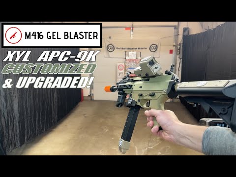 DEMO - Upgraded & Custom XYL APC 9K (TOY!) Gel Ball Blaster- +50 FPS ...