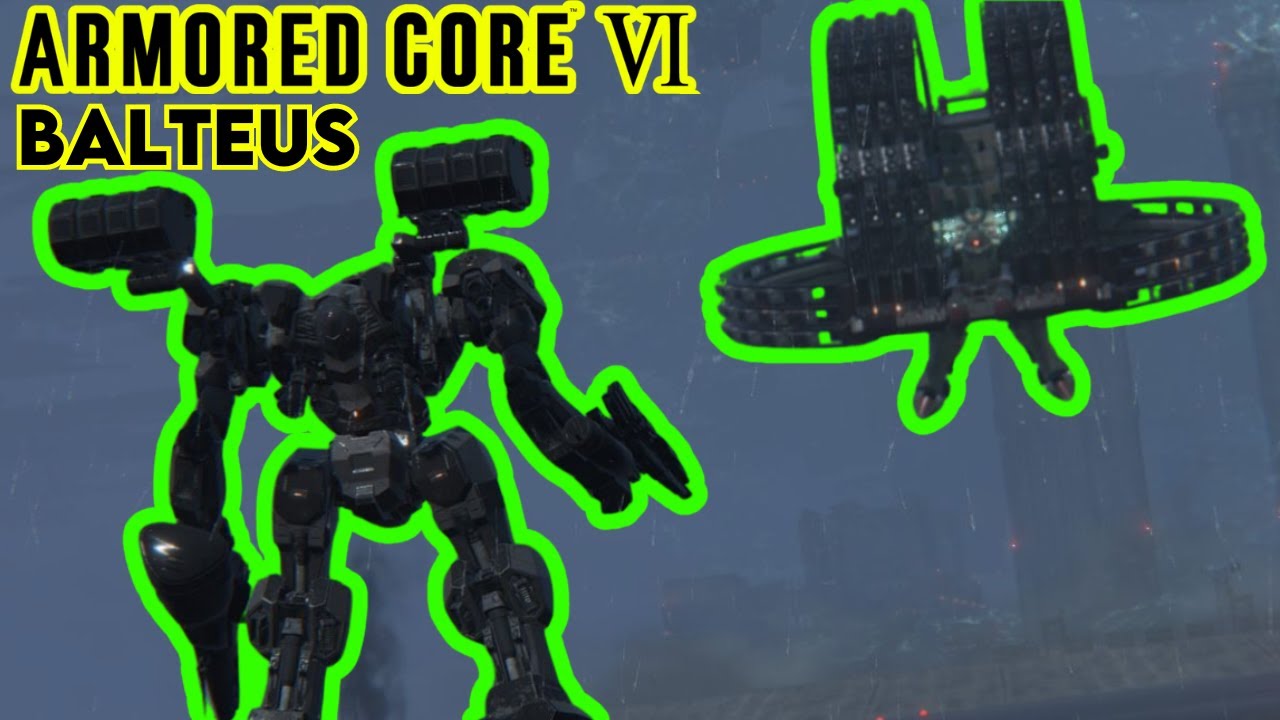 How to Beat BALTEUS easy Armored Core 6 - YouTube