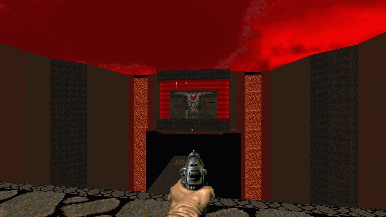 Doom 2: Alien Vendetta (w/ MIDI Pack) - Map 30: Point Dreadful (UV Max ...