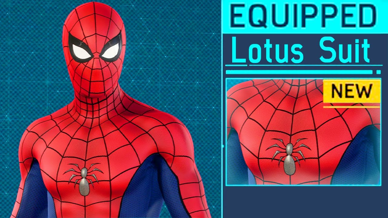 This NEW Spider Man LOTUS Suit Is PERFECT In Marvels Spider-Man PC ...