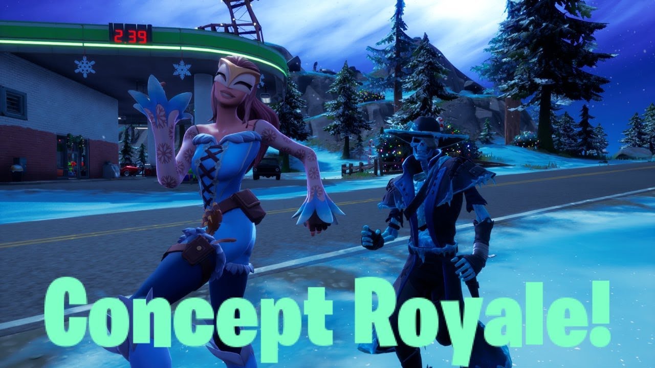 Nalia & Frigid Forgoer in | Fortnite Sleigh Ride Music Video - YouTube
