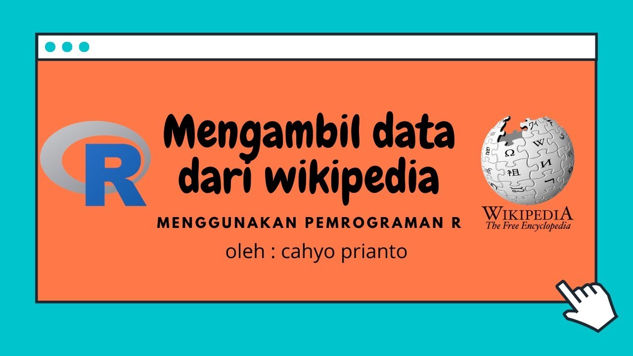 Mengambil data dari wikipedia menggunakan pemrograman R - YouTube