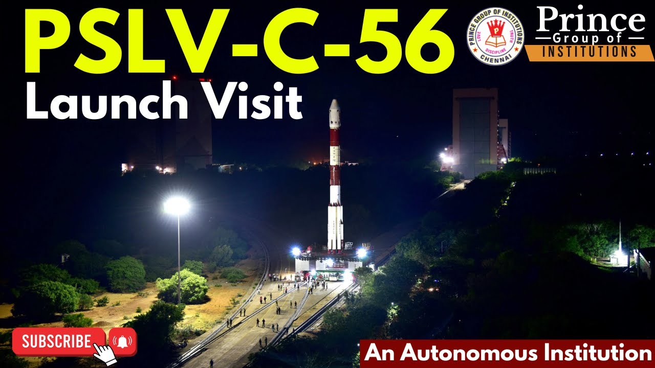 PSLV-C-56 Launch Visit - YouTube