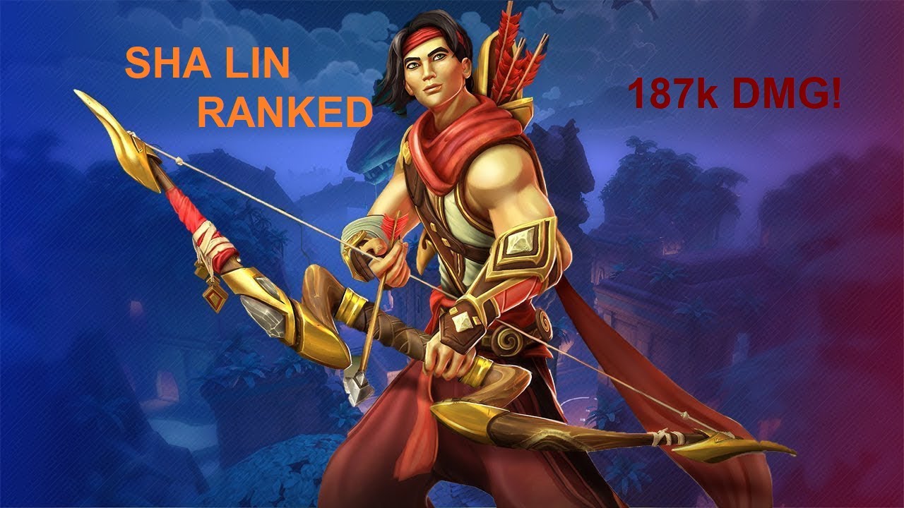 PALADINS SHA LIN RANKED 187k DMG - YouTube