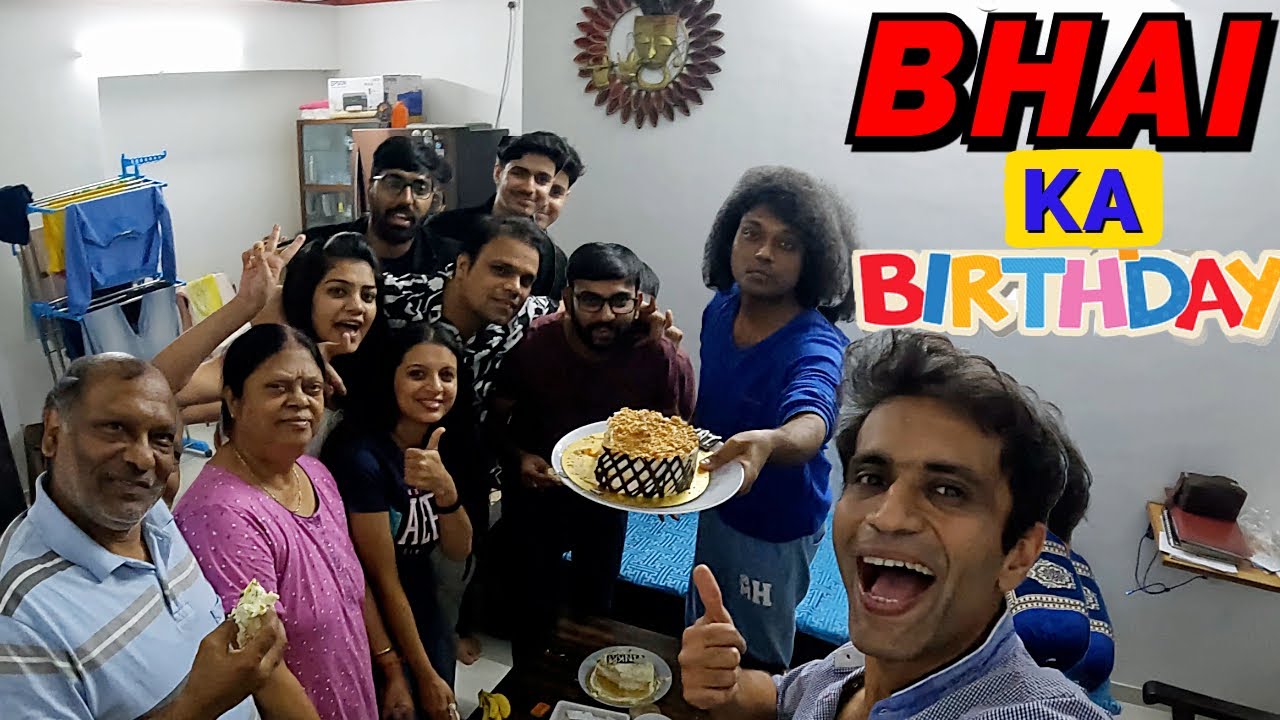 Vlog 337: @VlogsVinVin Ke VINit Ka Birthday I Bhai Ka Birthday I Surprise with Friends-Birthday ...