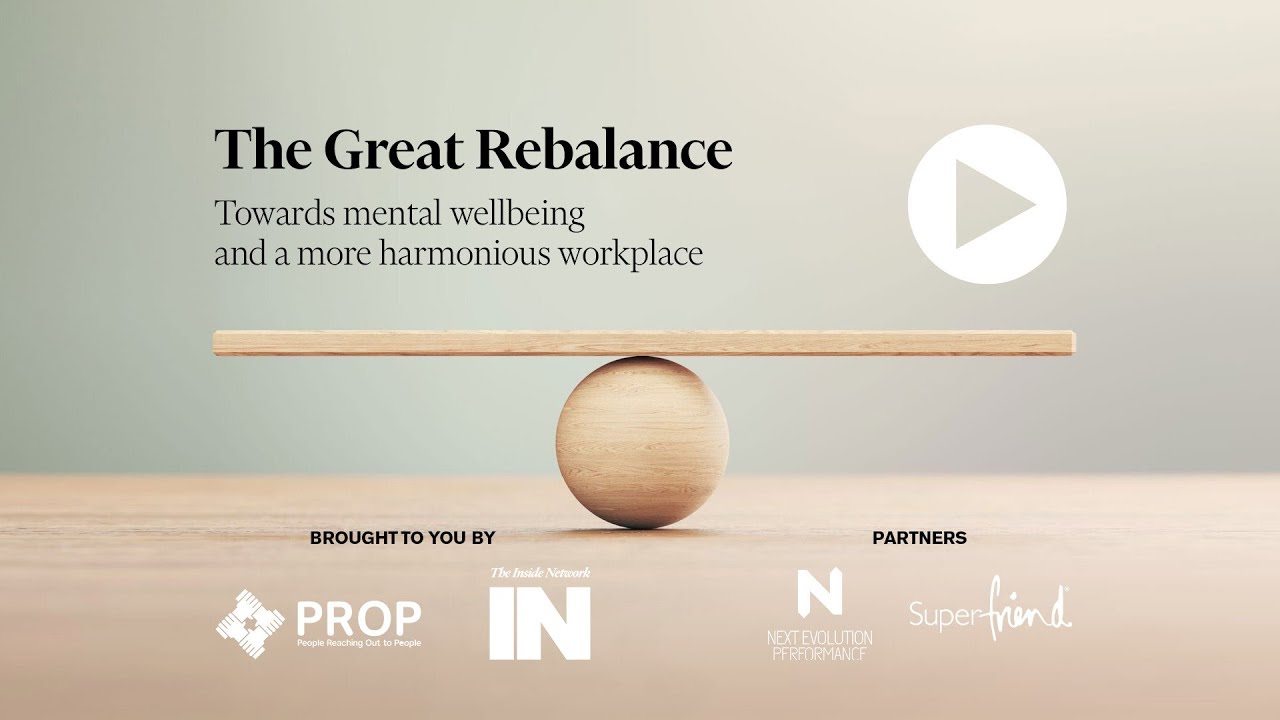 The Great Rebalance - Towards mental wellbeing and a more harmonious ...