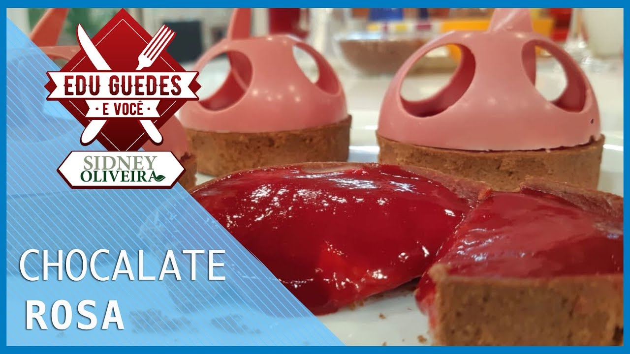 Chef ensina a preparar receitas com chocolate rosa - YouTube