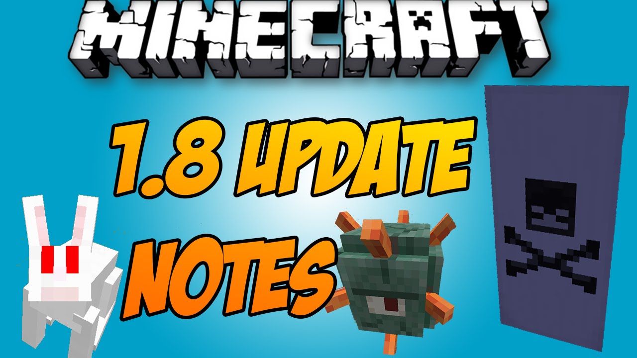 Minecraft 1.8 Update Notes (Minecraft 1.8 Update) - YouTube