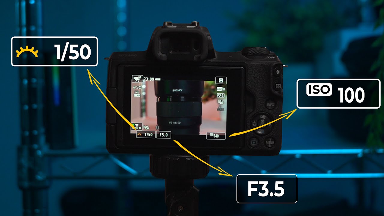 Kòman pou chanje ISO, Aperture ak Shutter Speed nan yon kamera Canon ...