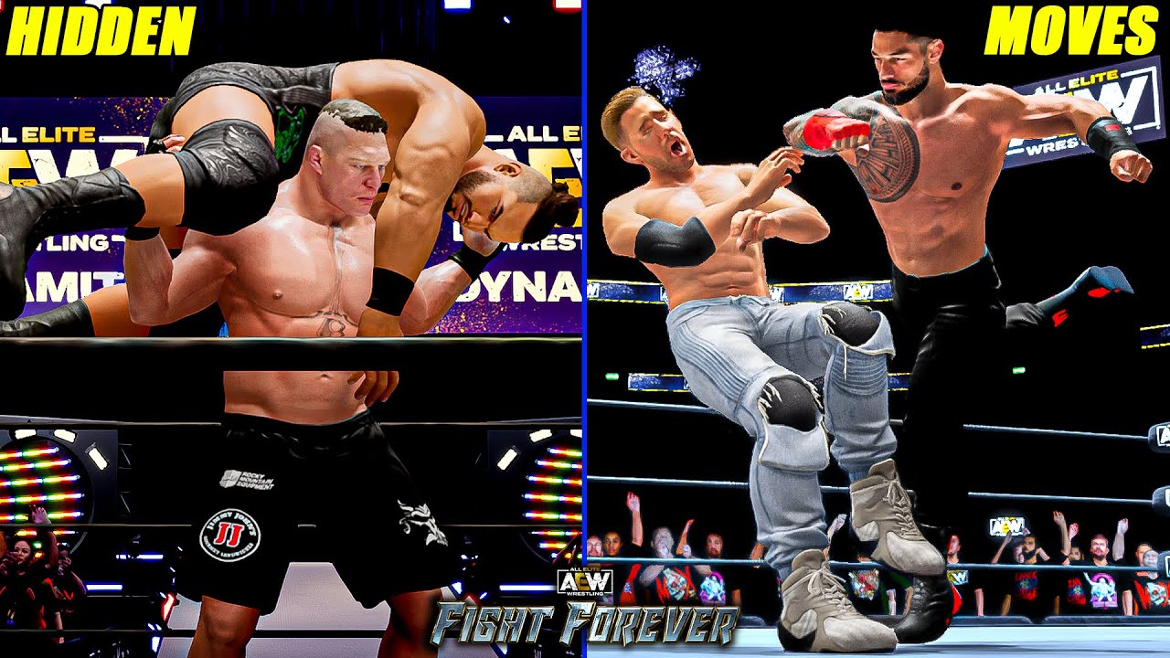 AEW Fight Forever: Hidden WWE Finishers In The Game! - YouTube
