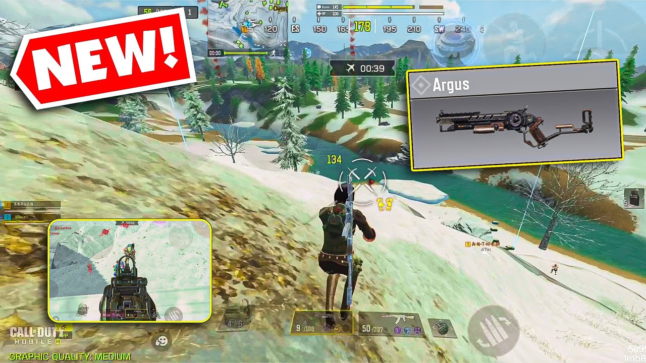*NEW* SHOTGUN ARGUS is MID RANGE KILLER in COD MOBILE !! - YouTube