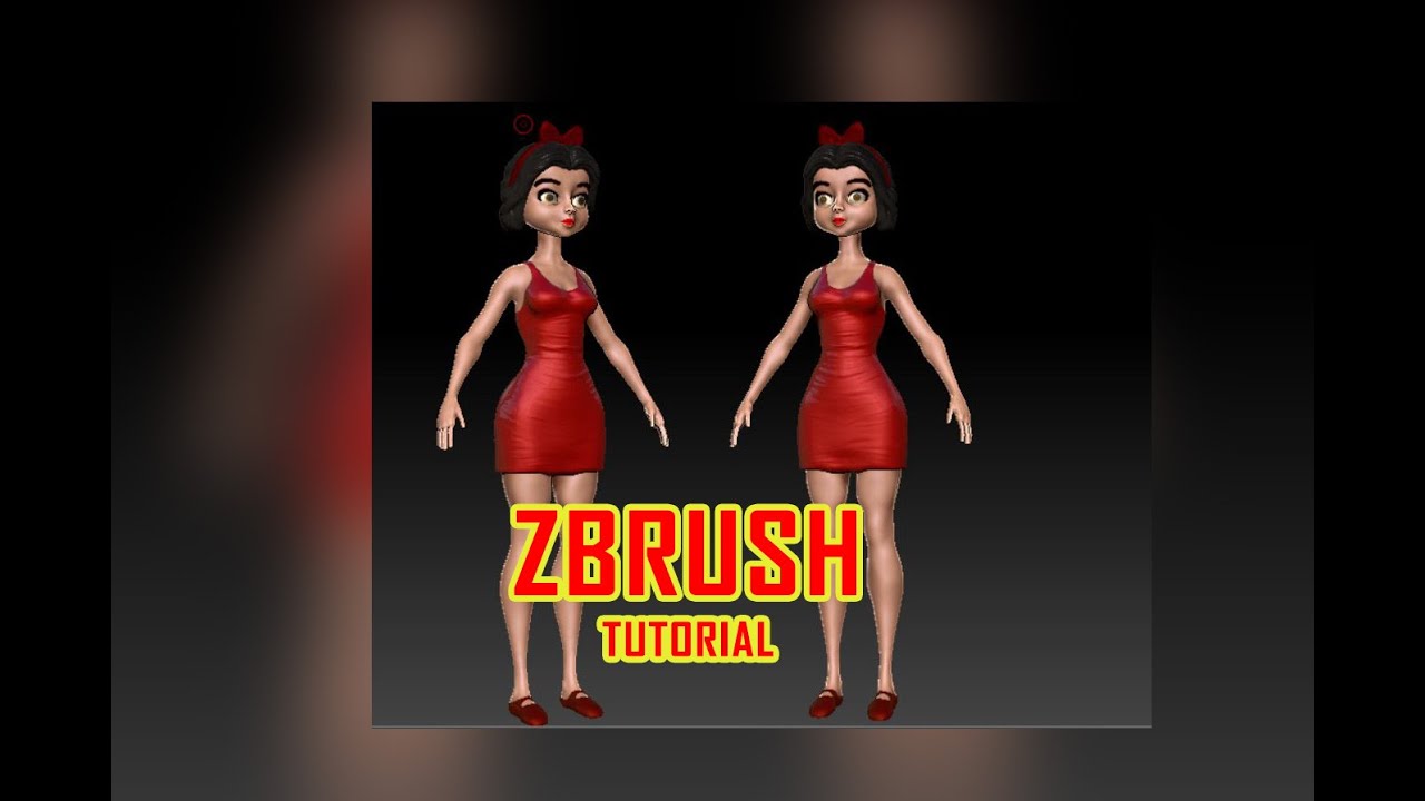 zbrush stylized girl | pt 1| zbrush tutorial beginner hindi|zbrush ...