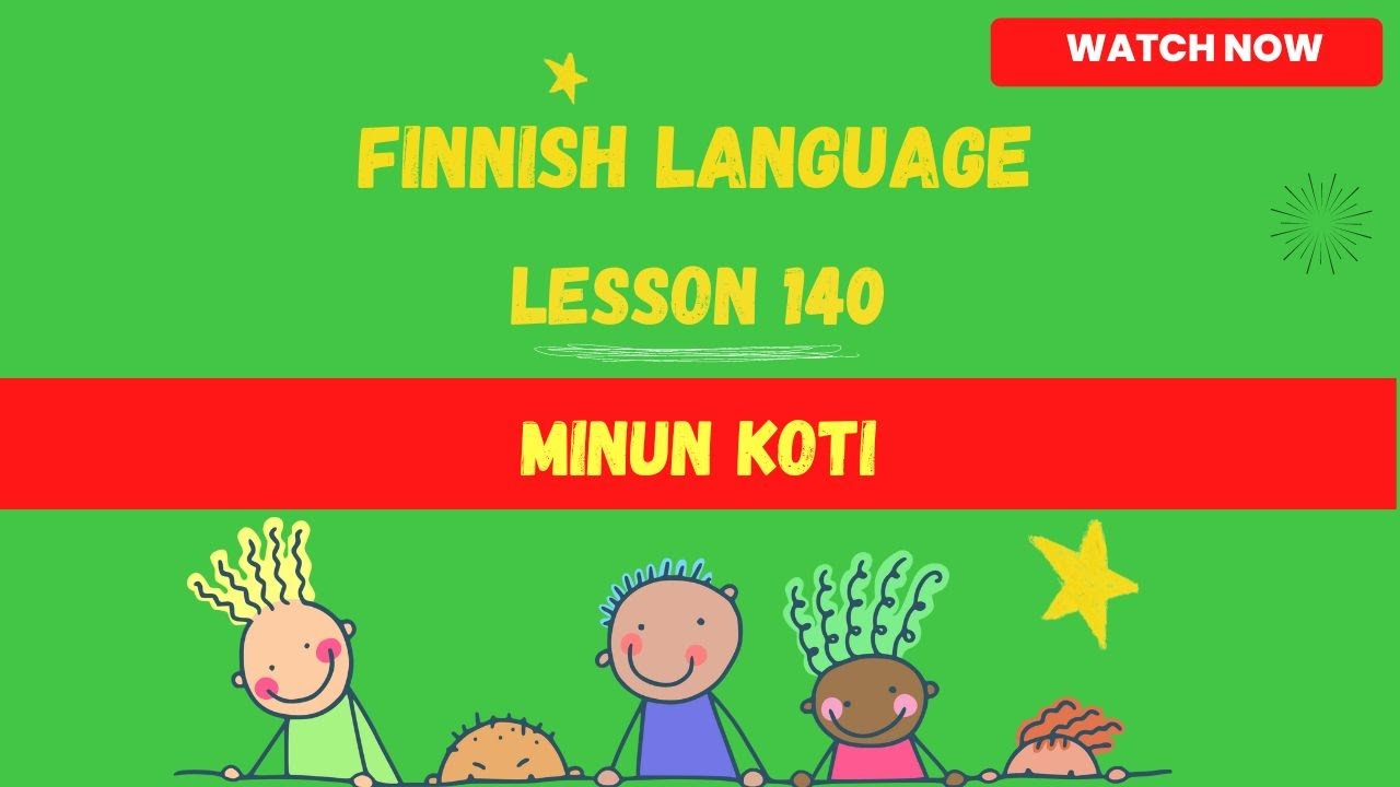 Minun koti in finnish |Finnish language lesson for beginners| Finnish ...