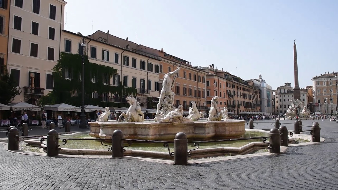 Navona Square - Trip in Rome - YouTube
