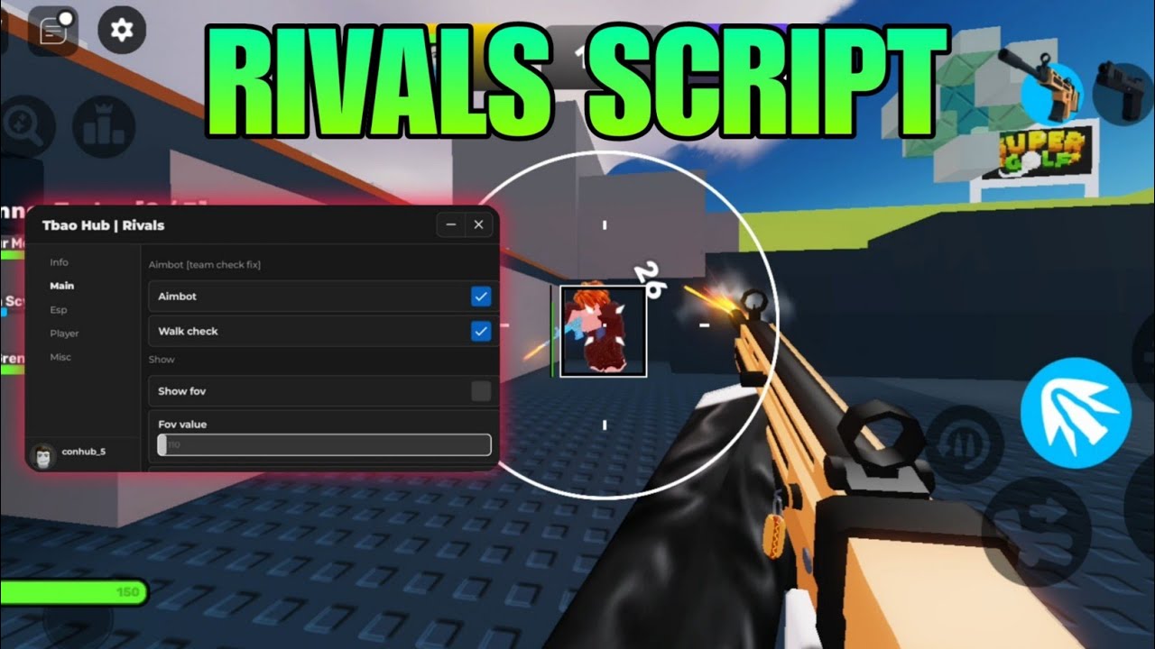 *NEW* RIVALS Script - Aimbot | Player ESP & More - YouTube