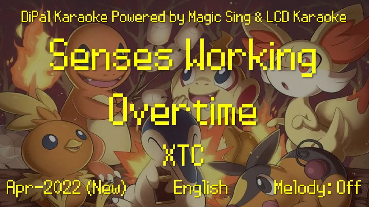 Senses Working Overtime - XTC Karaoke | DiPal Karaoke with Magic Sing ...